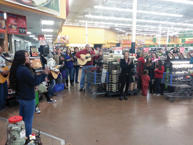 ‘Flash mob’ grabs shoppers’ attention | Local News | eacourier.com