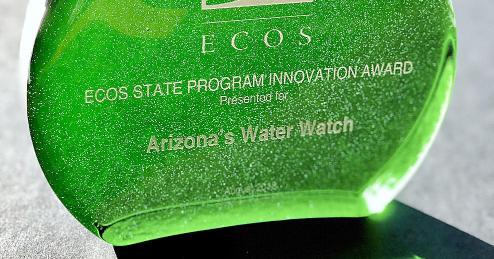 ADEQ Water Watch program earns innovation award | Local News ...