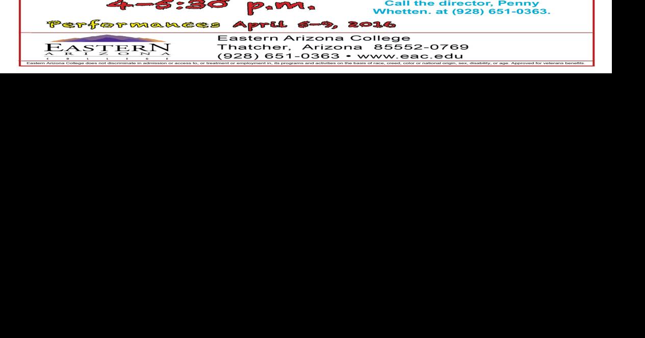 Auditions announced for EAC Children’s Theatre | Local News | eacourier.com