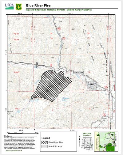 Updates on Apache-Sitgreaves wildfires | News | eacourier.com