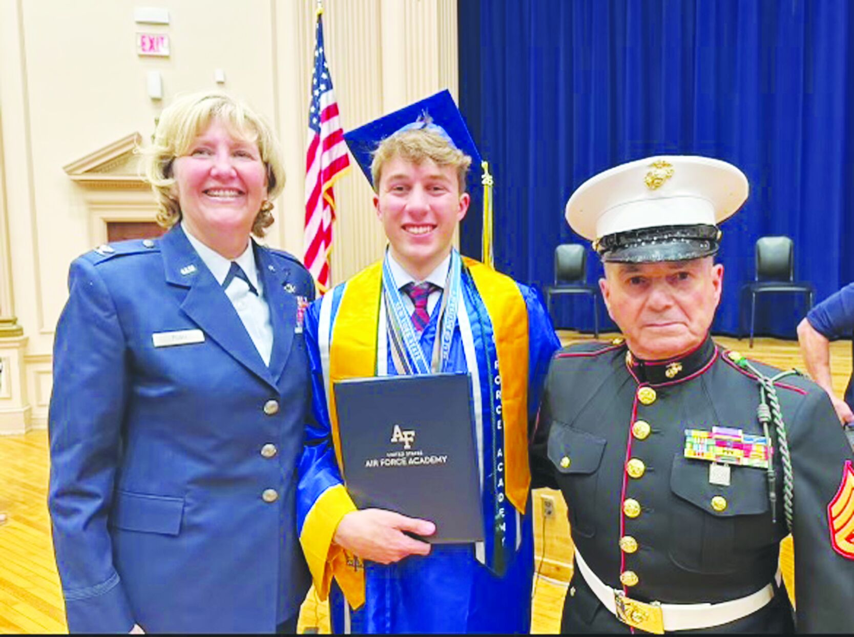 Paolo Markley graduates early to head to the Air Force Academy ...