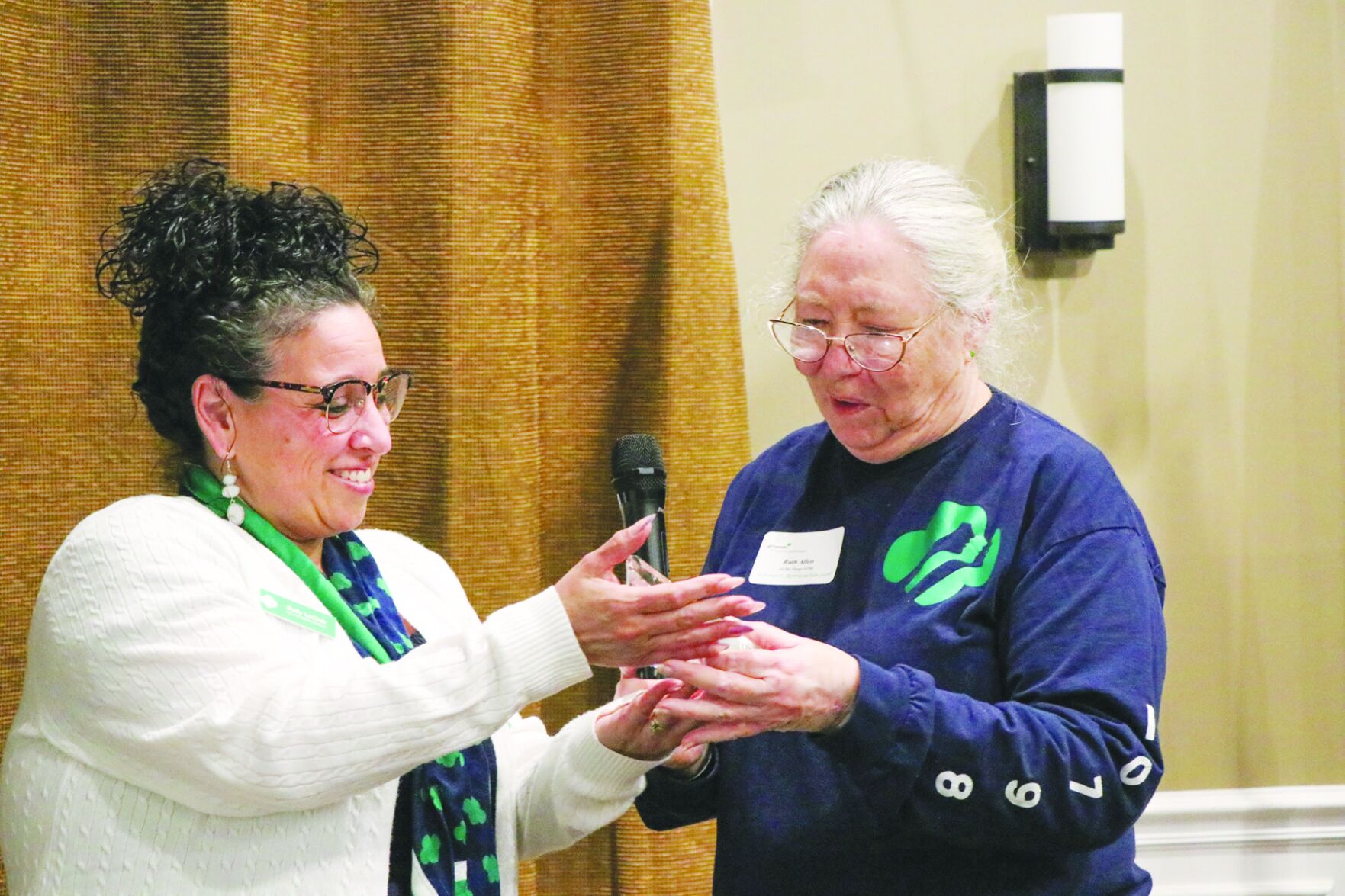 Girl Scouts honor dedicated volunteers | Baldwinsville Messenger ...