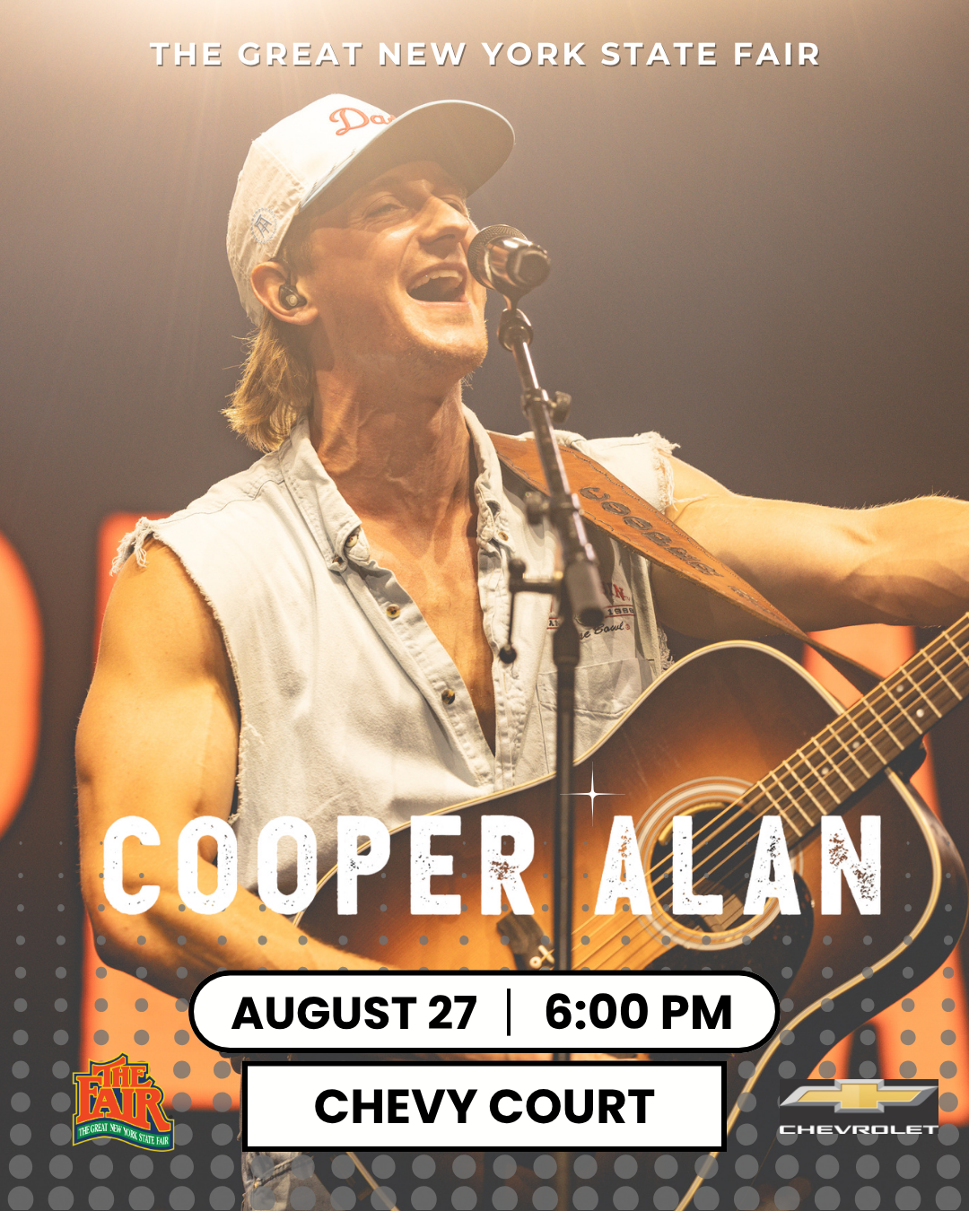 Cooper Alan to perform at NYS Fair | Baldwinsville Messenger ...