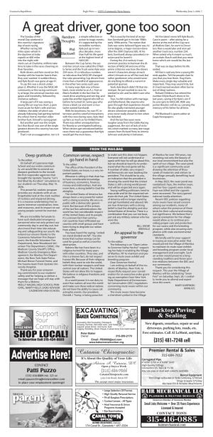 Years Ago in History | Cazenovia Republican | eaglenewsonline.com