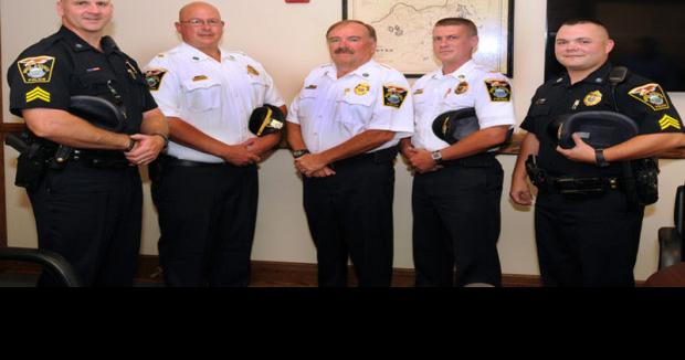 New lieutenant, two sergeants sworn in for North Andover Police ...