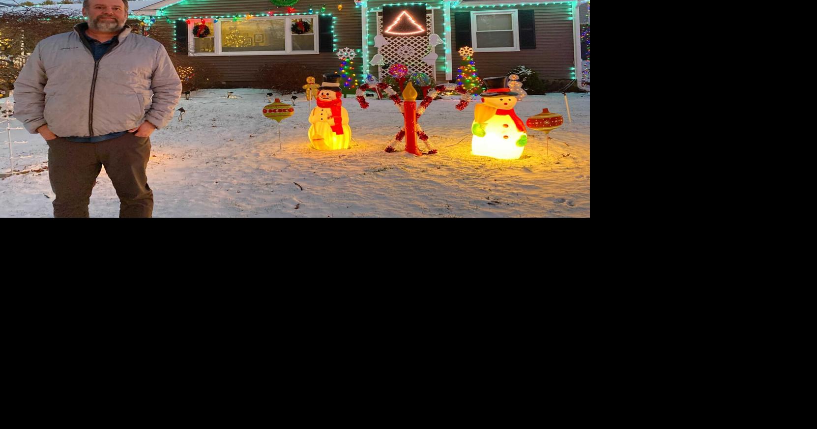 Brothers compete with local holiday light shows | Merrimack Valley ...