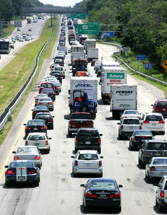 Tire believed to have started truck fire on I-93 | Local News ...