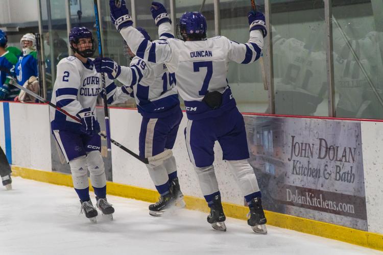 Agony ... times two; Andover's Duncan part of history-making hockey ...