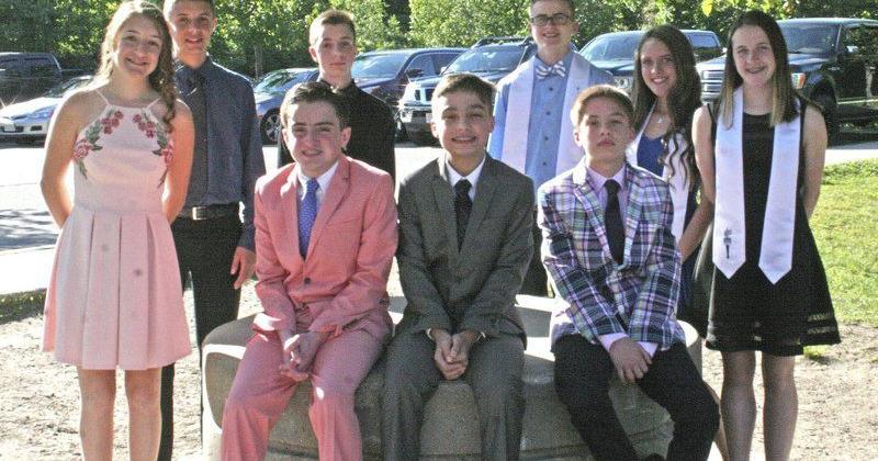 Three sets of triplets graduate from Methuen school | Local News ...