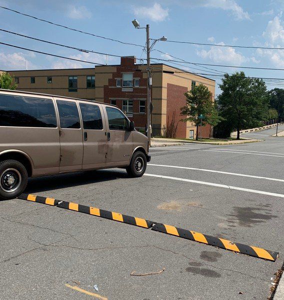 Temporary speed bumps slow traffic near Lawrence schools | Merrimack ...