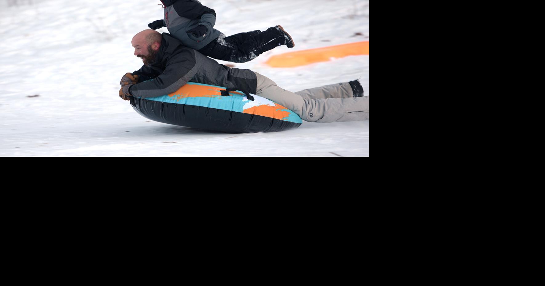 Friday night snowfall makes for fun weekend of sledding | New Hampshire ...