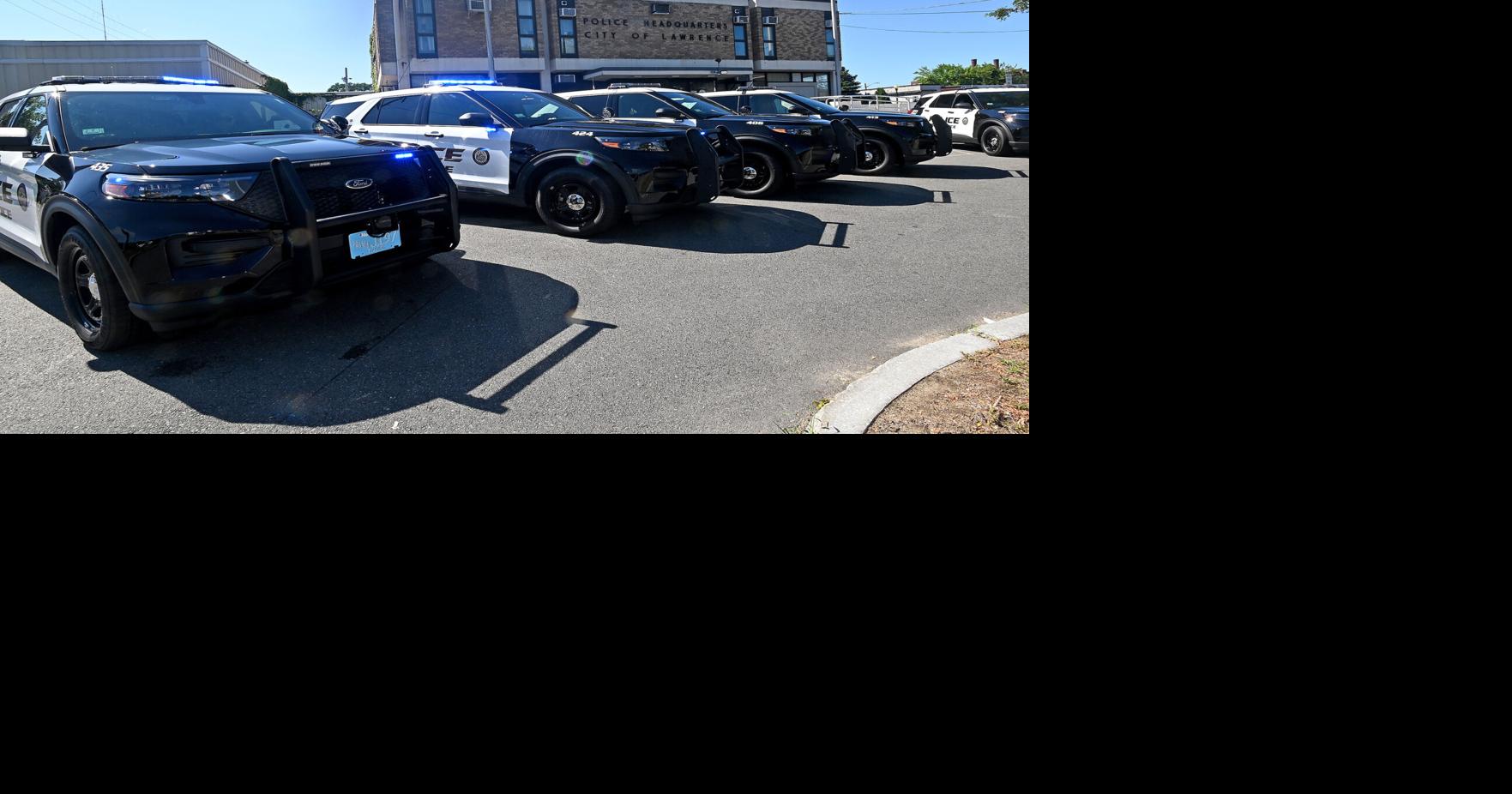 Eight brand new police cruisers unveiled in Lawrence | News ...