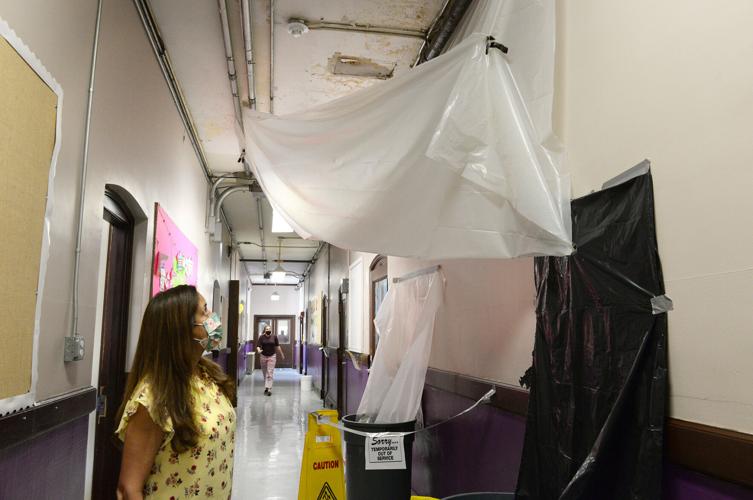 New and old at Leahy: Crews at school salvaging relics, legacy | News ...