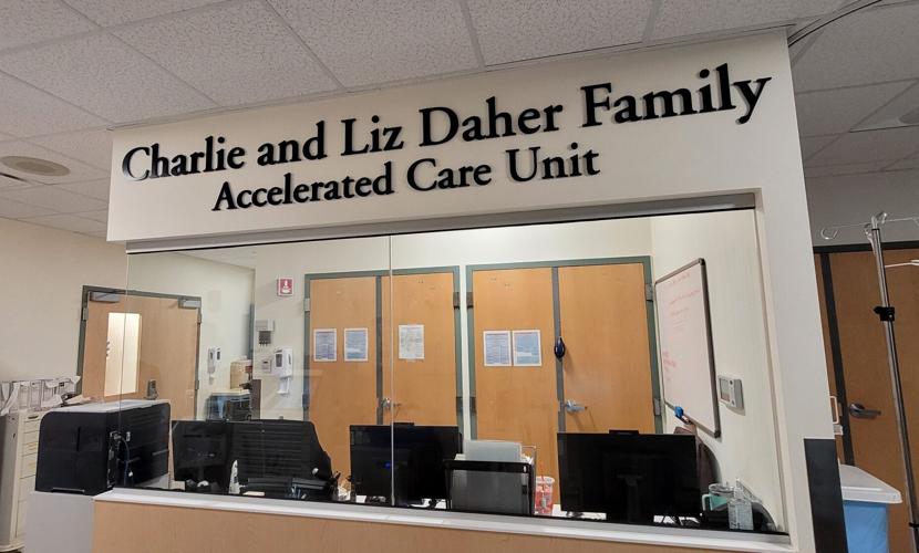 LGH unveils new emergency care unit fueled by $500K Charlie Daher ...