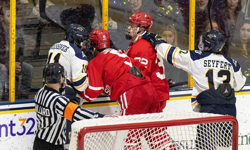 Fourth line huge in sweep of B.U. | Sports | eagletribune.com