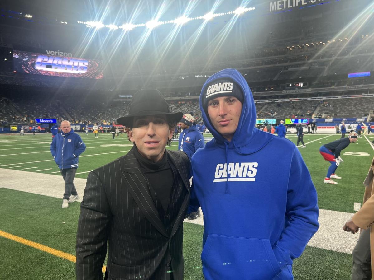 Sean Stellato with Tommy DeVito MNF.jpg | Sports | eagletribune.com