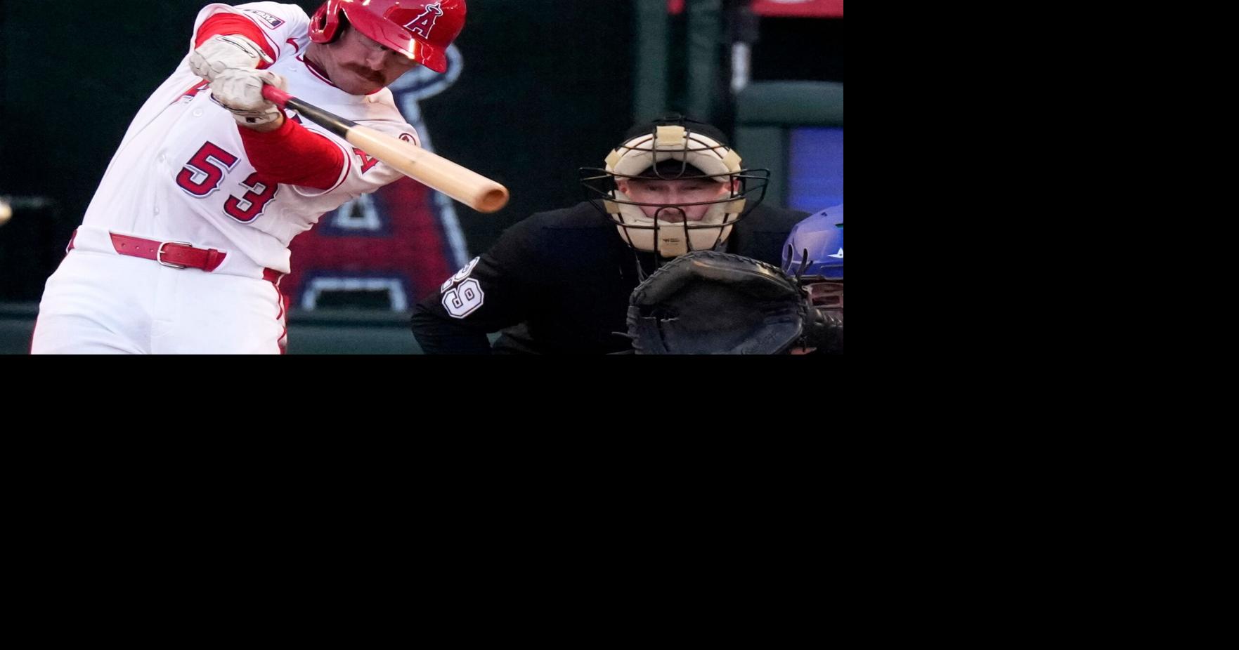Wade Meckler homers, makes sliding catch in debut for hometown Angels ...