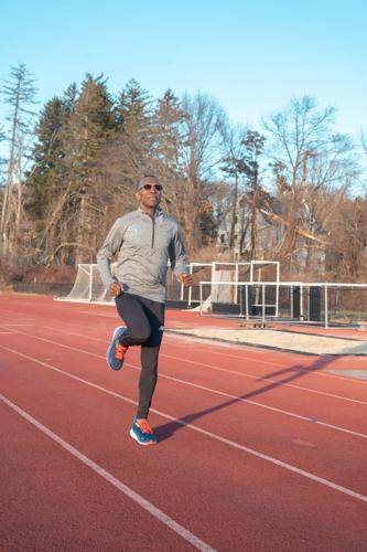 Trades in hiking shoes to run Boston: Kenyan native from Haverhill runs ...