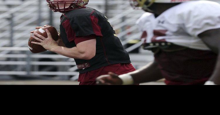 EJ Perry lauded at Boston College spring practice today | Sports ...