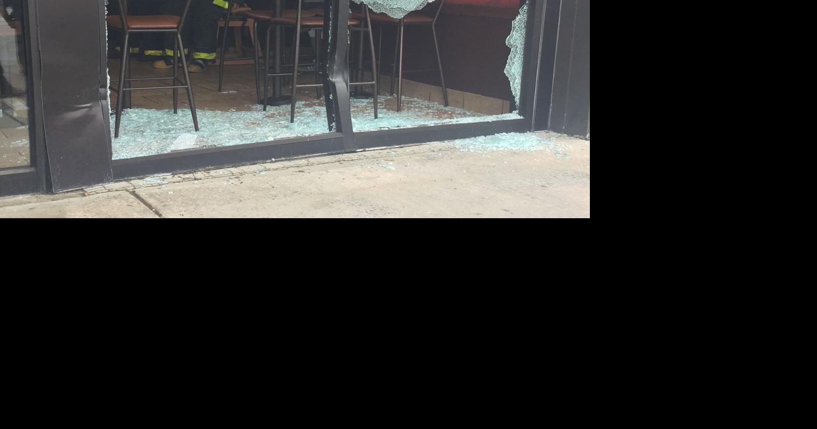 Truck crashes into Lawrence Dunkin' Donuts, injuring man | News ...