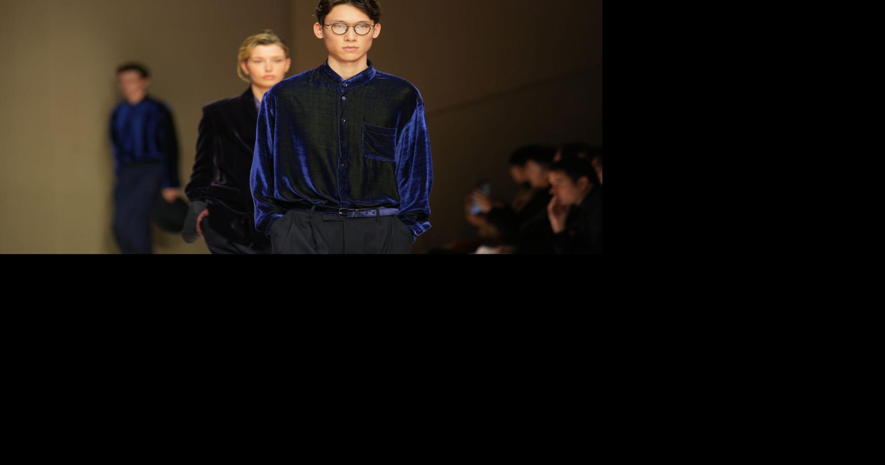 Giorgio Armani launches new era with iridescent colors and a star ...