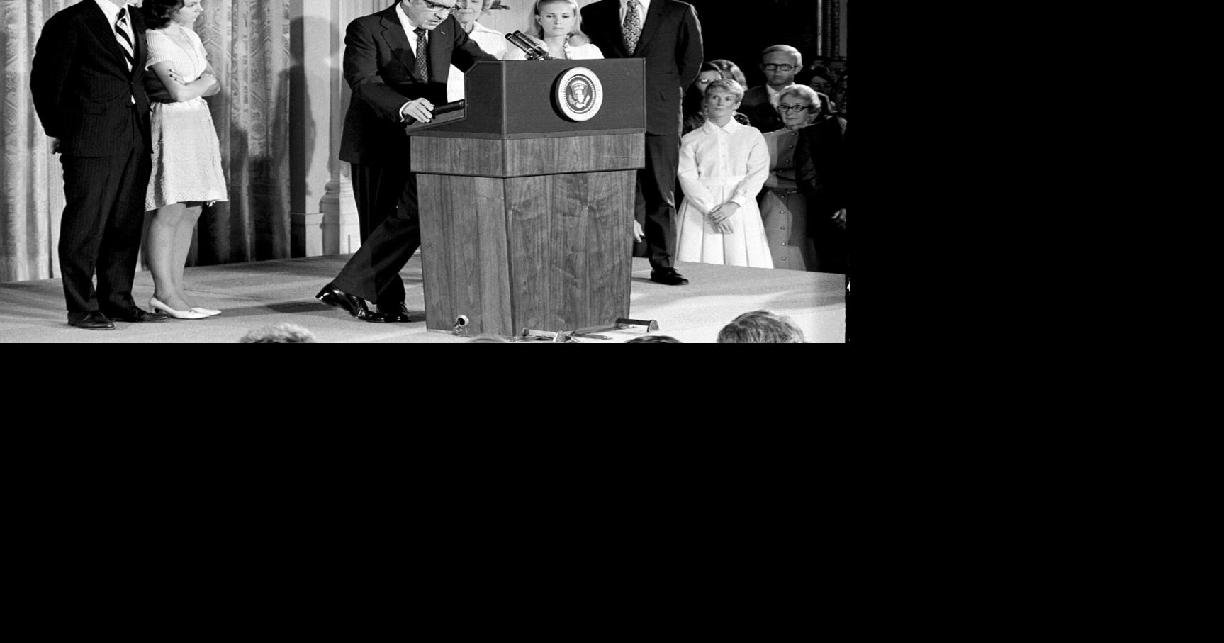 Fall of a president: Nixon’s resignation announcement sparks professor ...