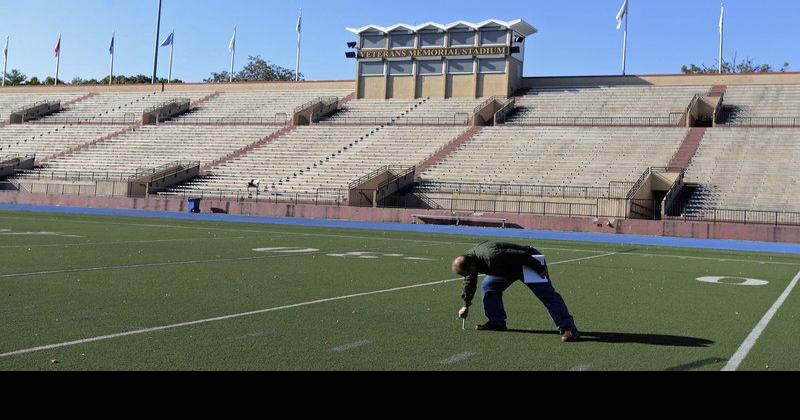 City, contractors walk ruined turf at Vets Stadium | Merrimack Valley ...