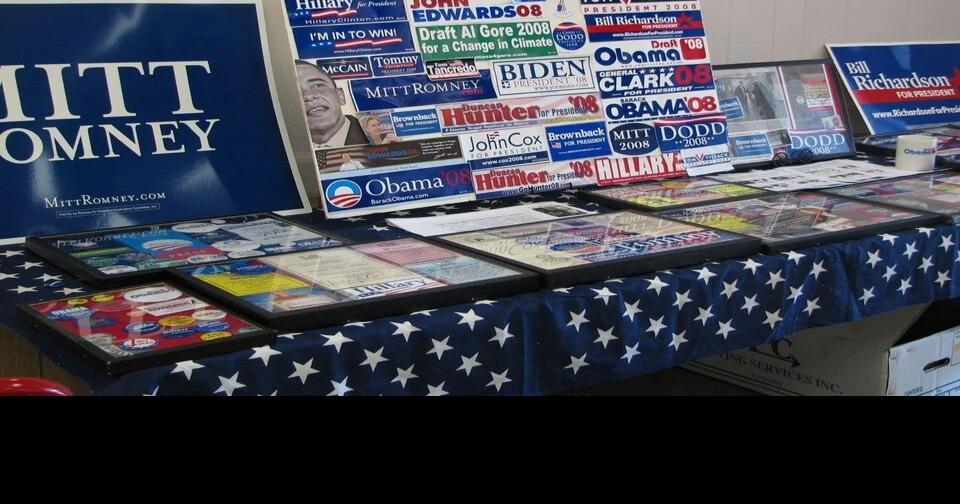 Political memorabilia on display in Haverhill | Calendar | eagletribune.com