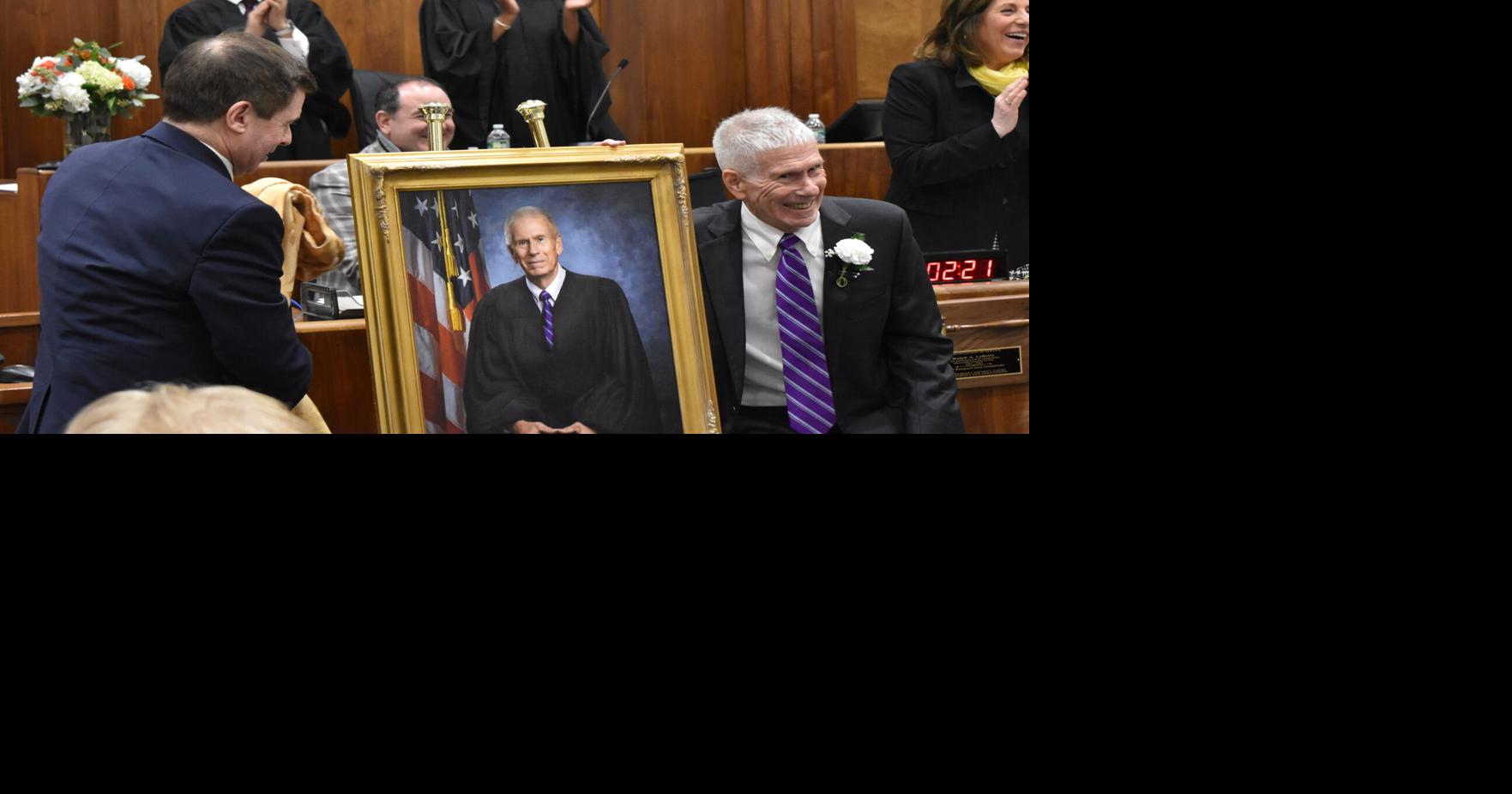 Retired judge's portrait unveiled in Haverhill | News | eagletribune.com
