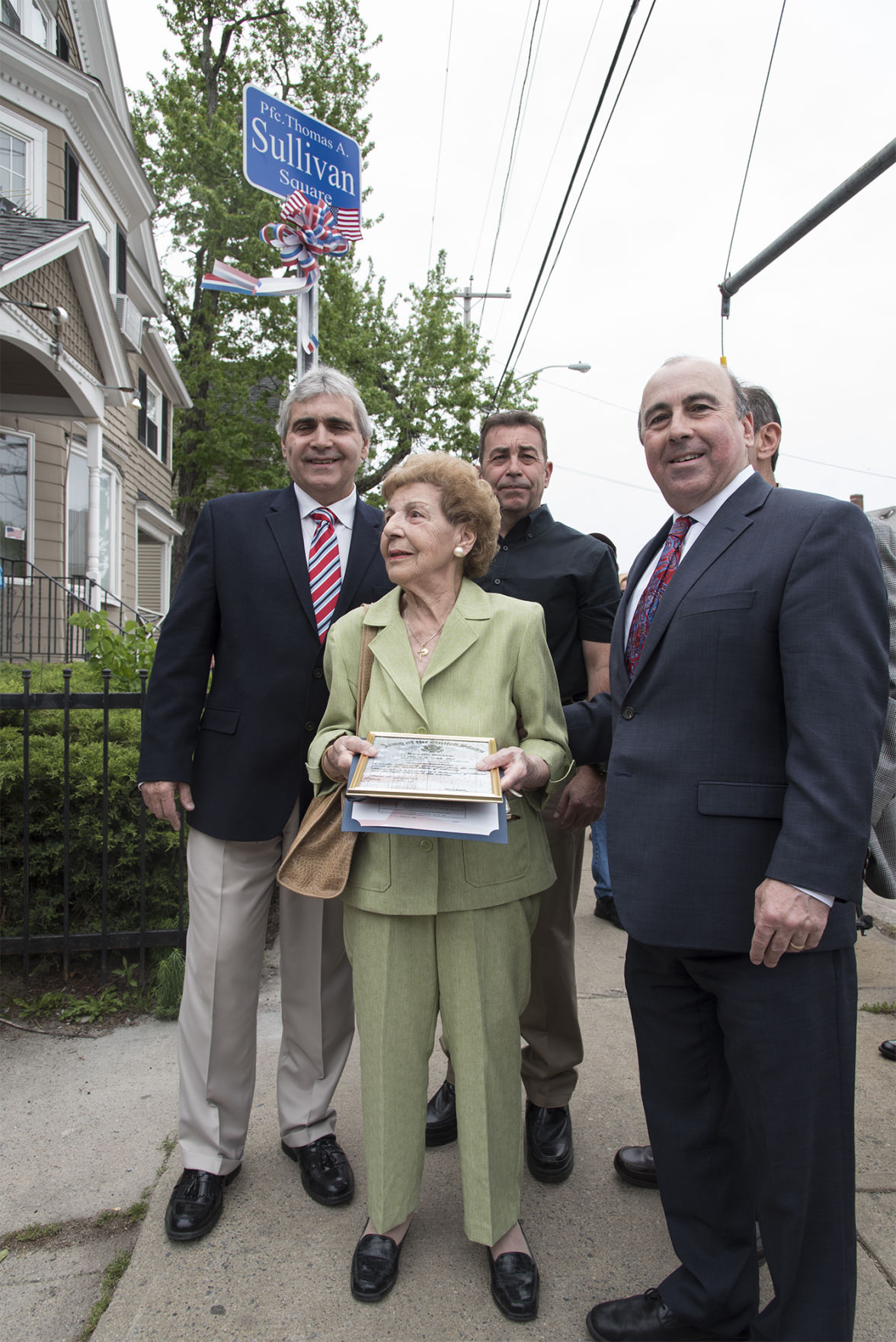 Corner dedicated to Thomas Sullivan, father of two mayors | News ...