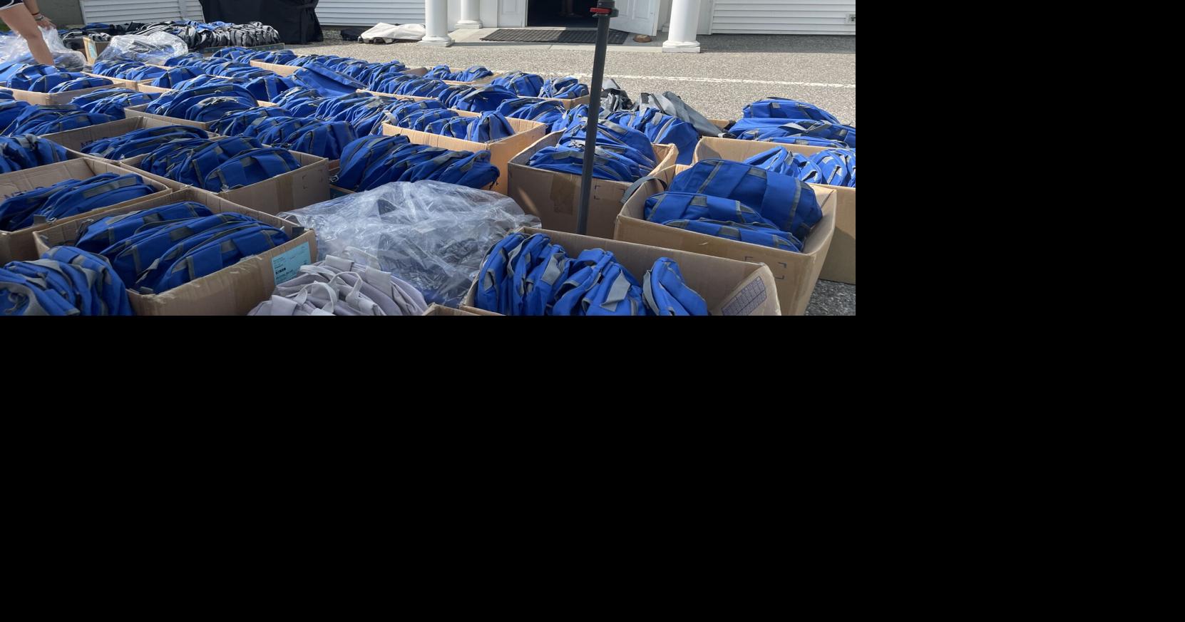 1,800 backpacks of school supplies given to social workers | News ...