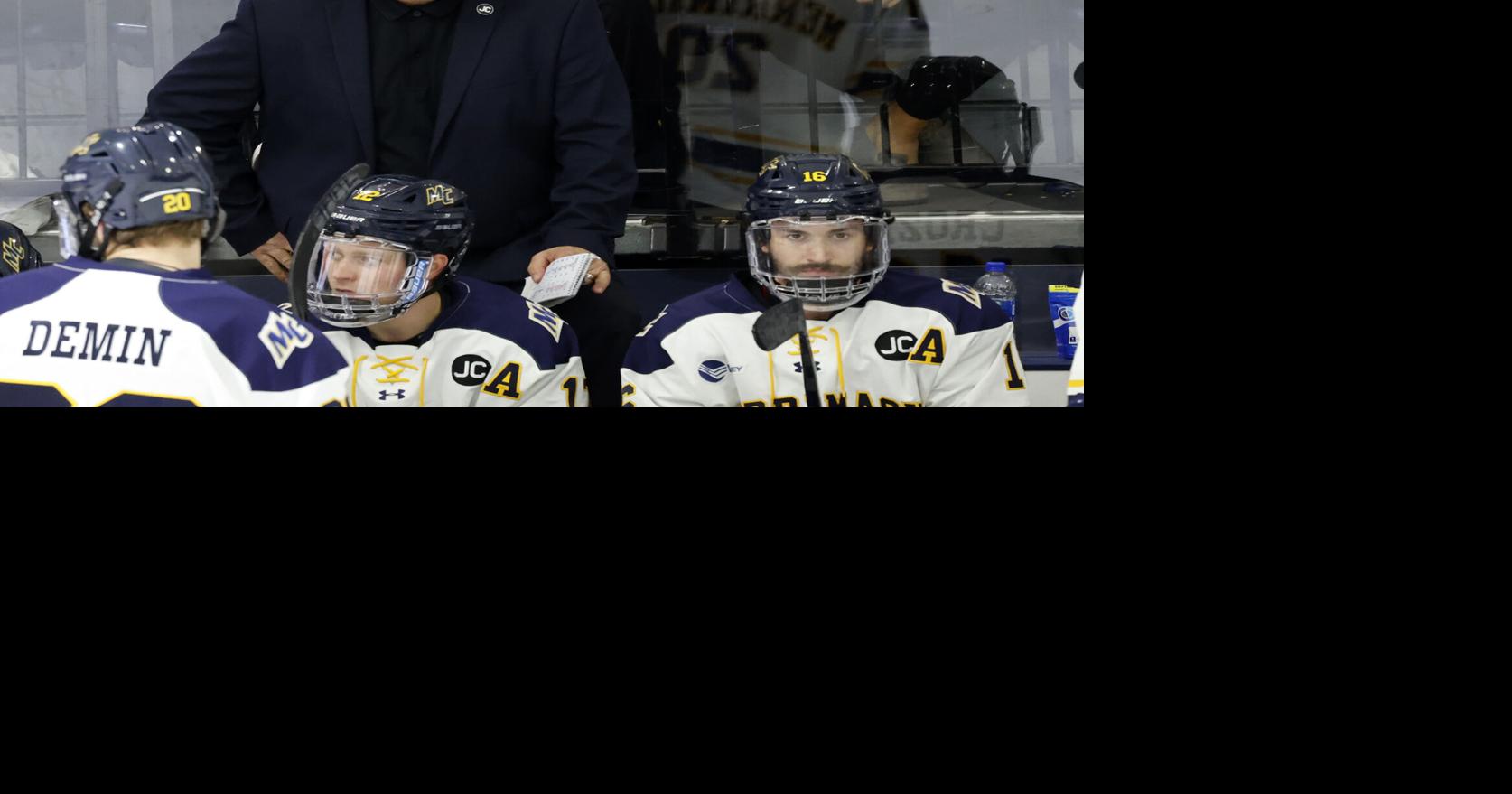 Tough end to amazing season for Merrimack men's hockey in NCAA first ...