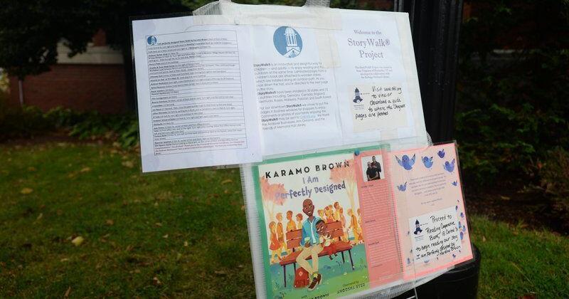 Memorial Hall Library holds second StoryWalk | Merrimack Valley ...
