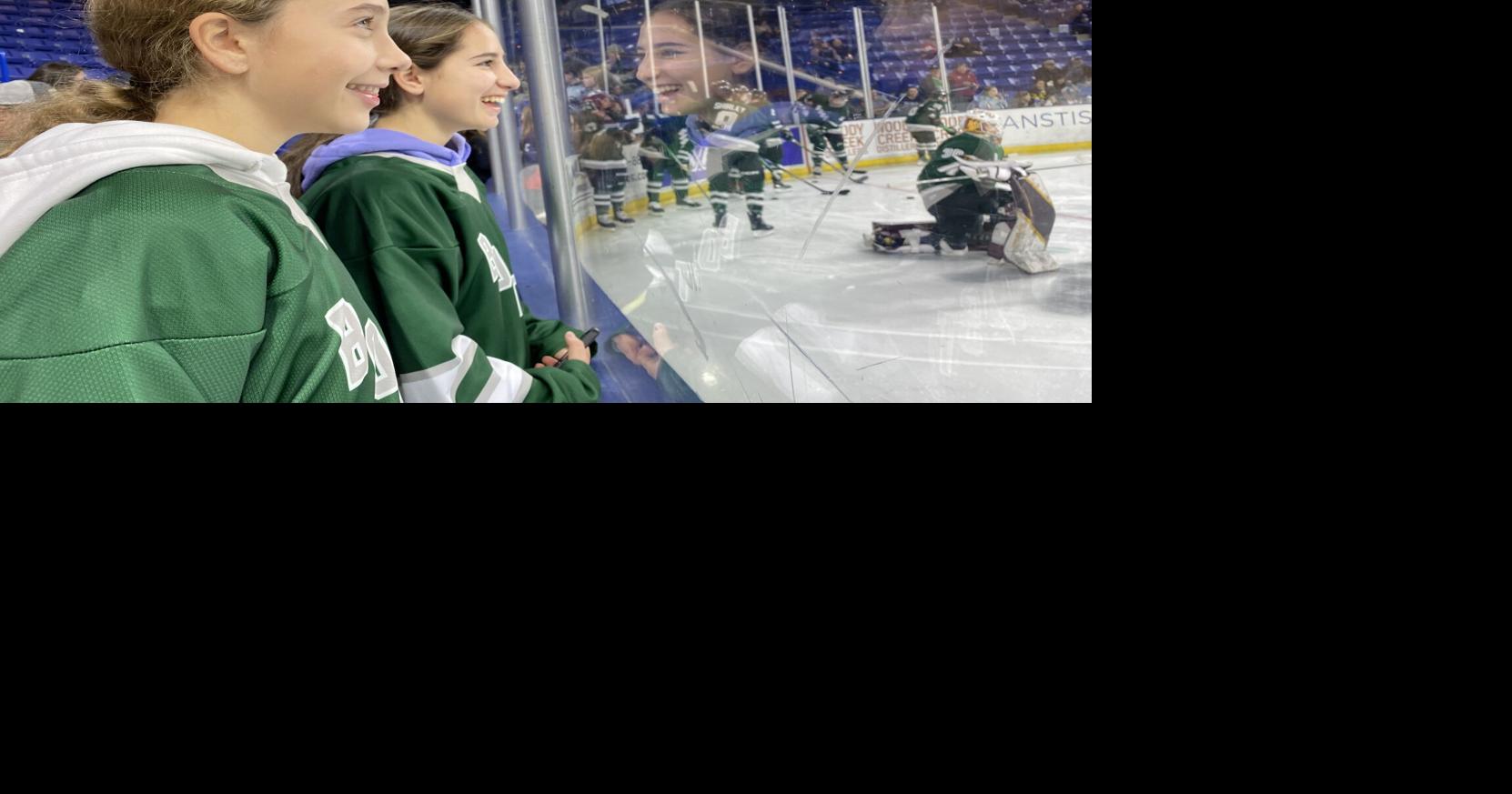 Local female hockey players take in first PWHL game | Merrimack Valley ...