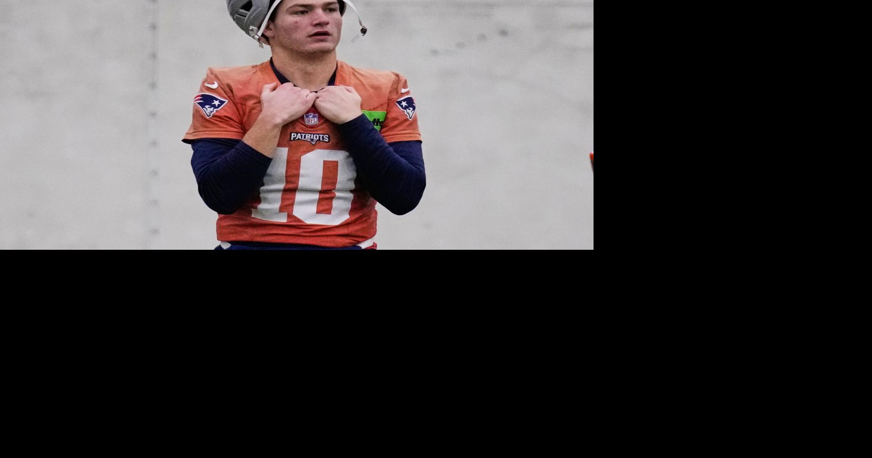 Patriots QB Drake Maye misses practice with illness | National Sports ...