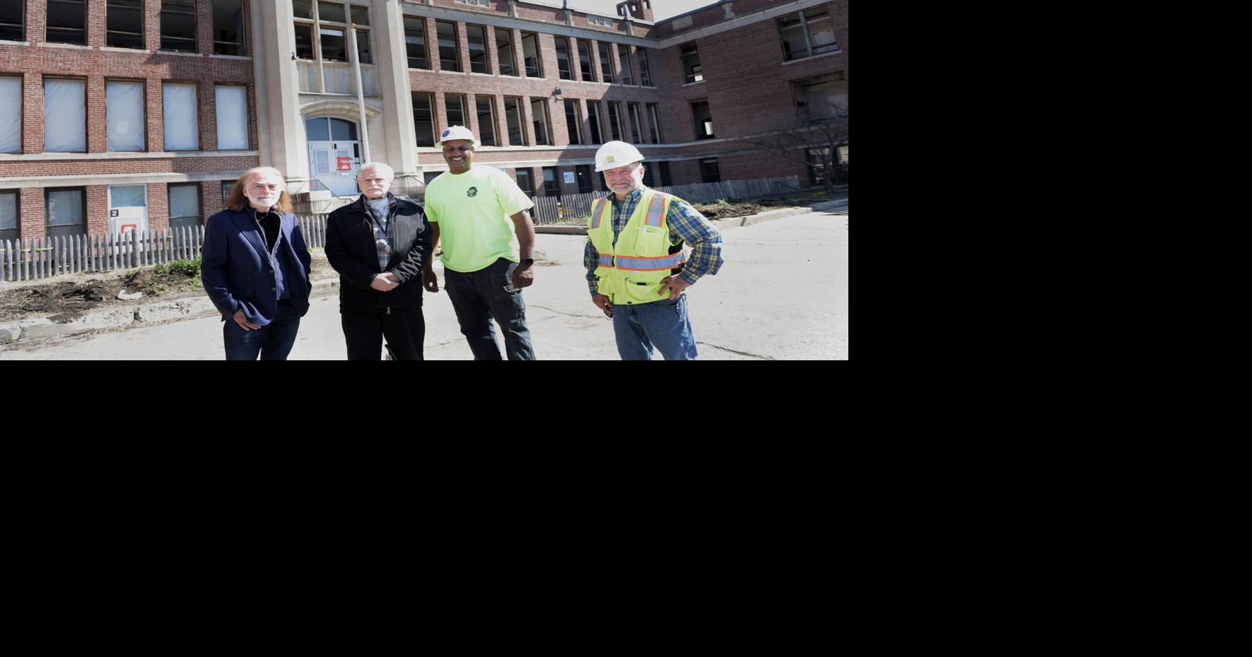 New and old at Leahy: Crews at school salvaging relics, legacy | News ...