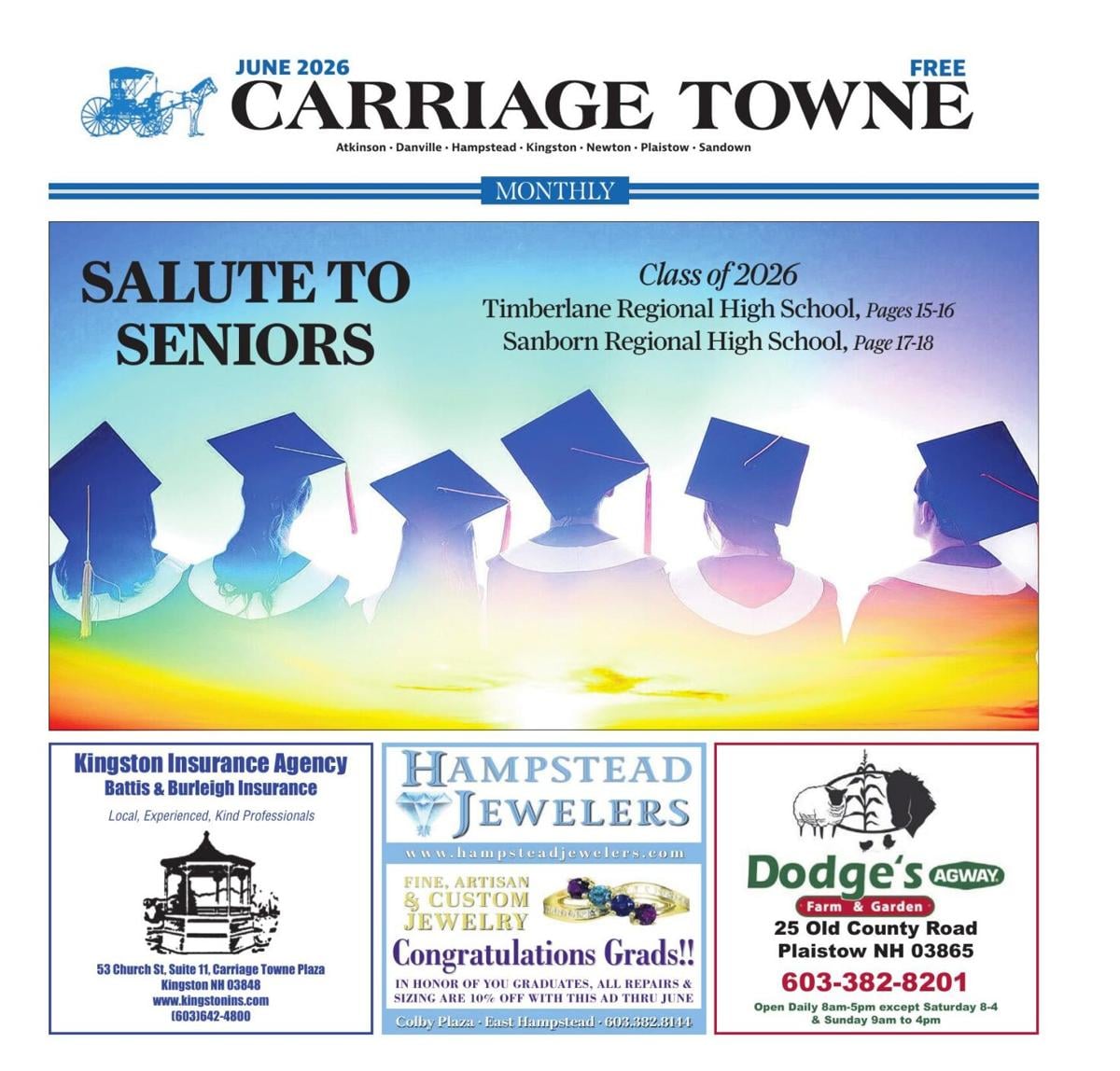 Carriage Towne Monthly June 2026 | Special Sections | eagletribune.com