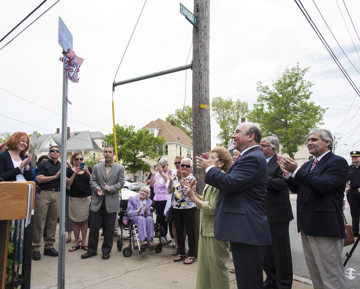 Corner dedicated to Thomas Sullivan, father of two mayors | News ...