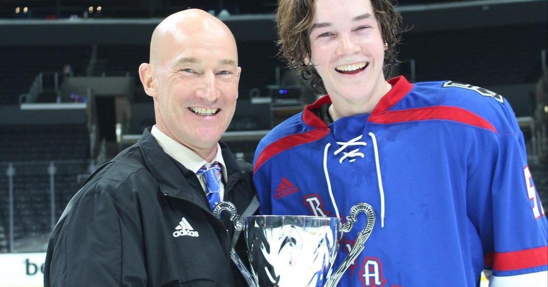 A father, son and hockey: Local legend Steve Heinze's kid coming to ...