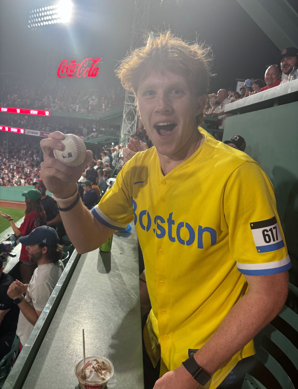 What a catch!: Andover's Ryan Jaillet goes viral after Green Monster ...