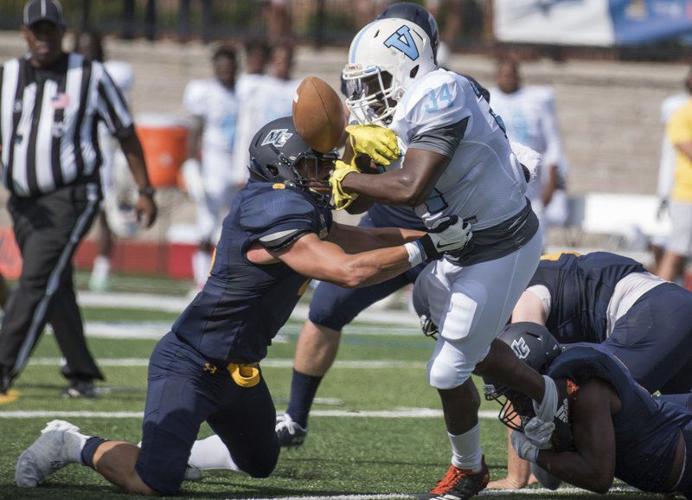Opening success: Merrimack College football begins Division 1 era with ...