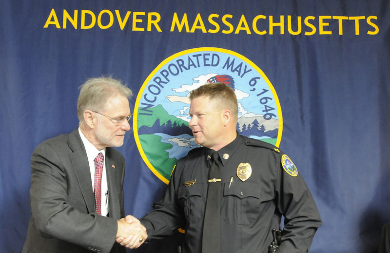 New Andover police chief officially sworn in to new job | Local News ...