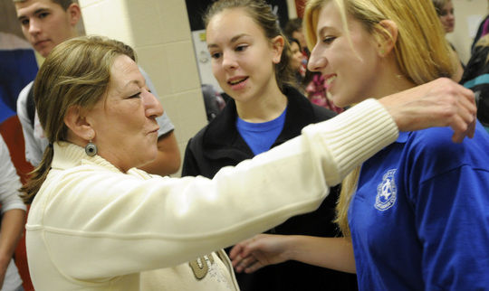 Students make injured Marine's parents proud | Local News ...