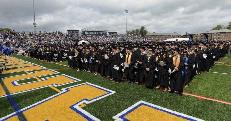 Merrimack College holds first outdoor graduation ceremony in new ...