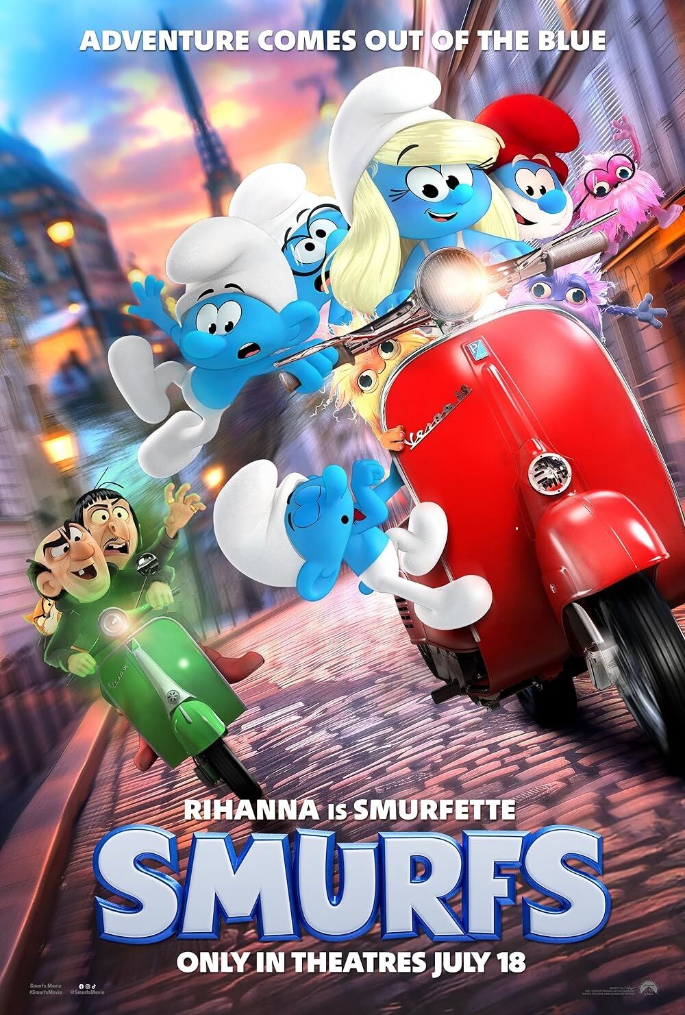 'Smurfs' is free family movie at Stevens library | Calendar ...