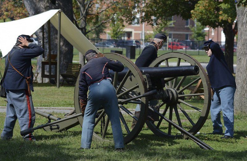 Lawrence Civil War Memorial Guard sets up camp on common | Merrimack ...