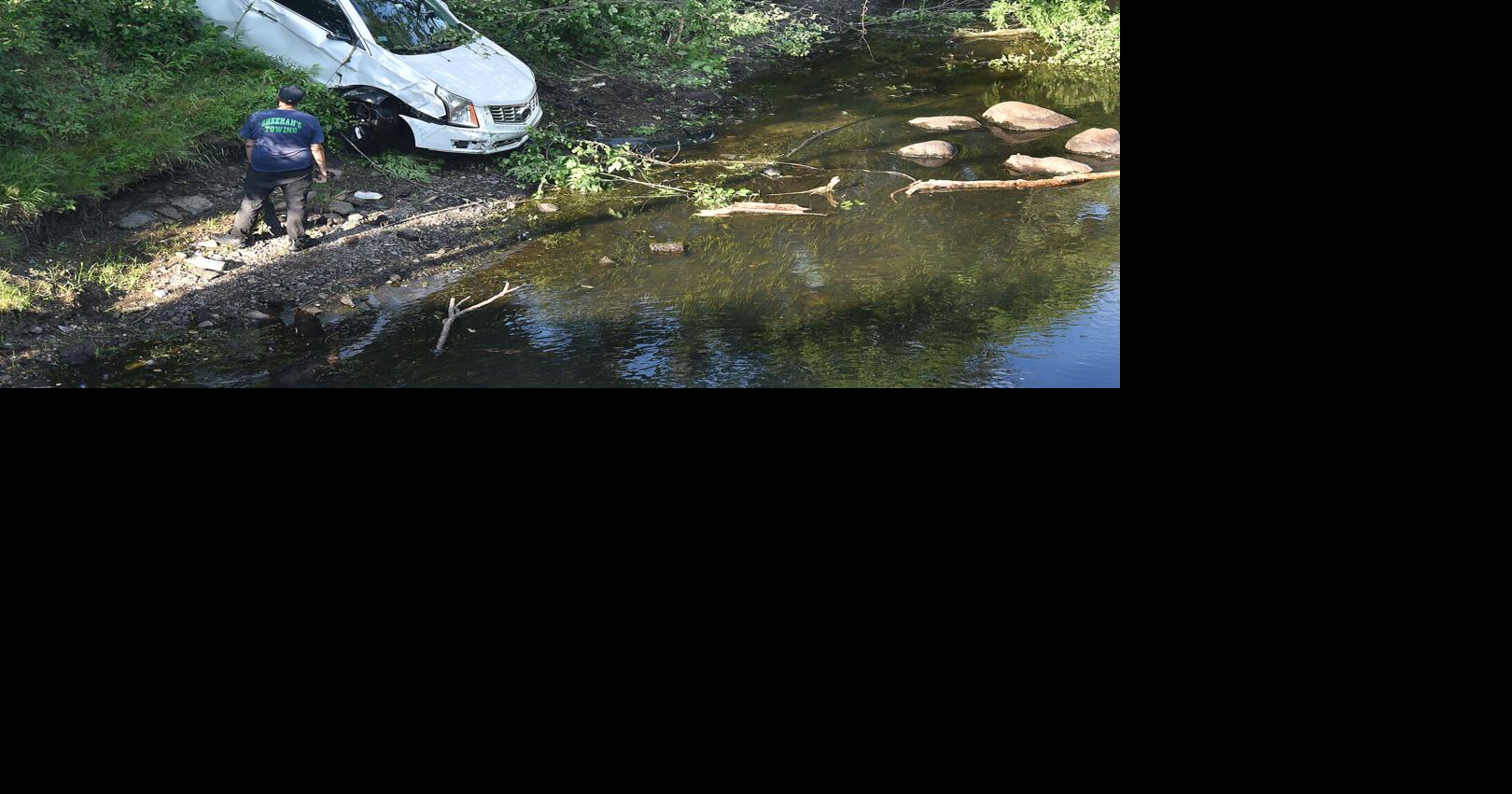 No one injured when car crashed into Spicket River | News ...