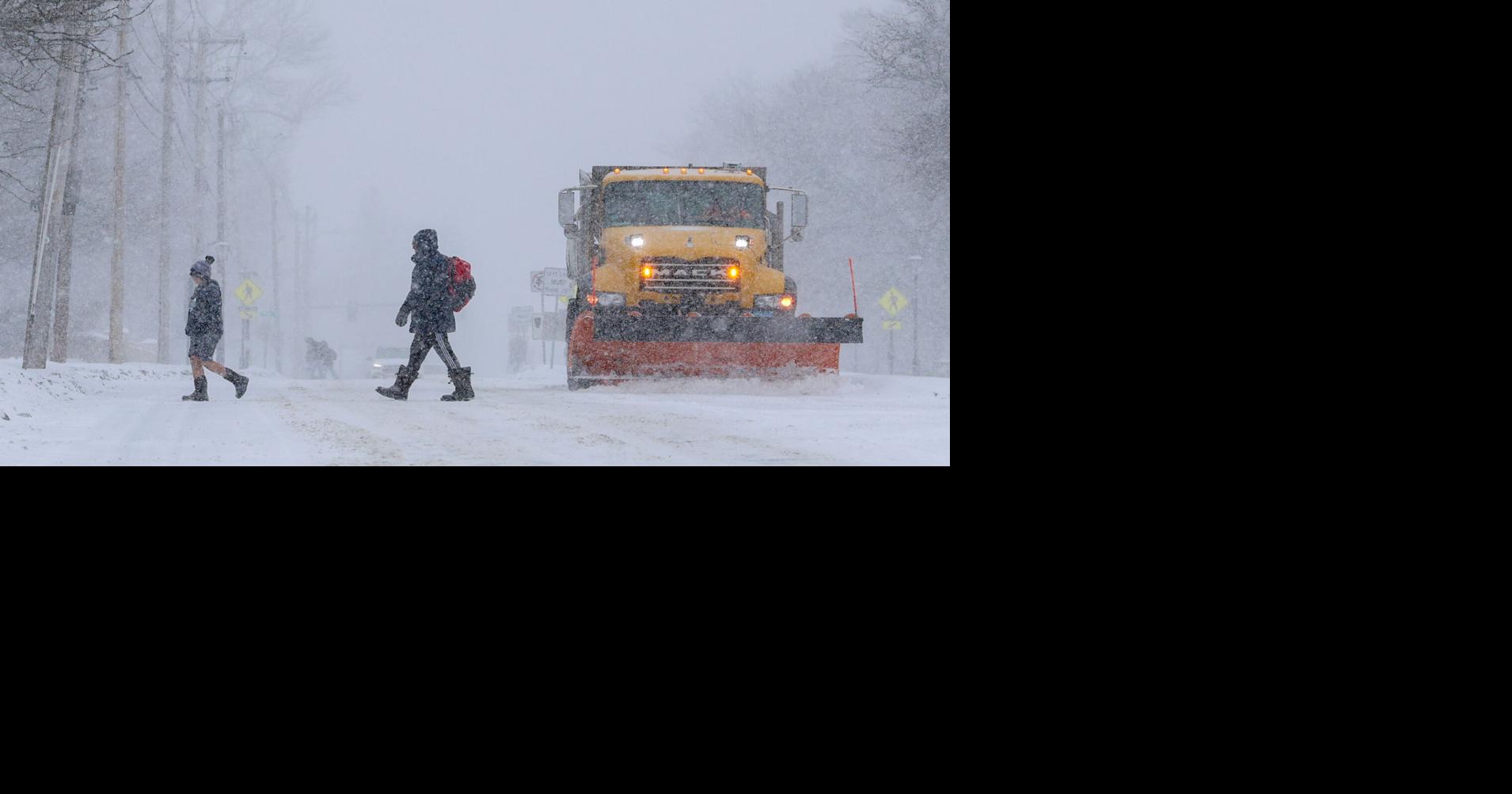 Monster winter storm: Snow expected to fall through Monday night ...