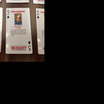 Prisons provide cold case playing cards to inmates; hope cards will ...