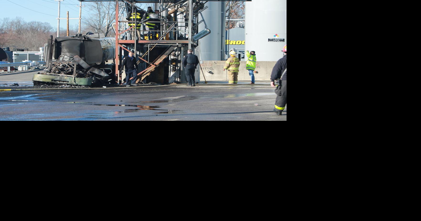 Seven vehicles destroyed in fire at Broco Energy | News | eagletribune.com